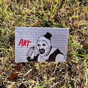 Spray Paint Art Sticker - Etsy