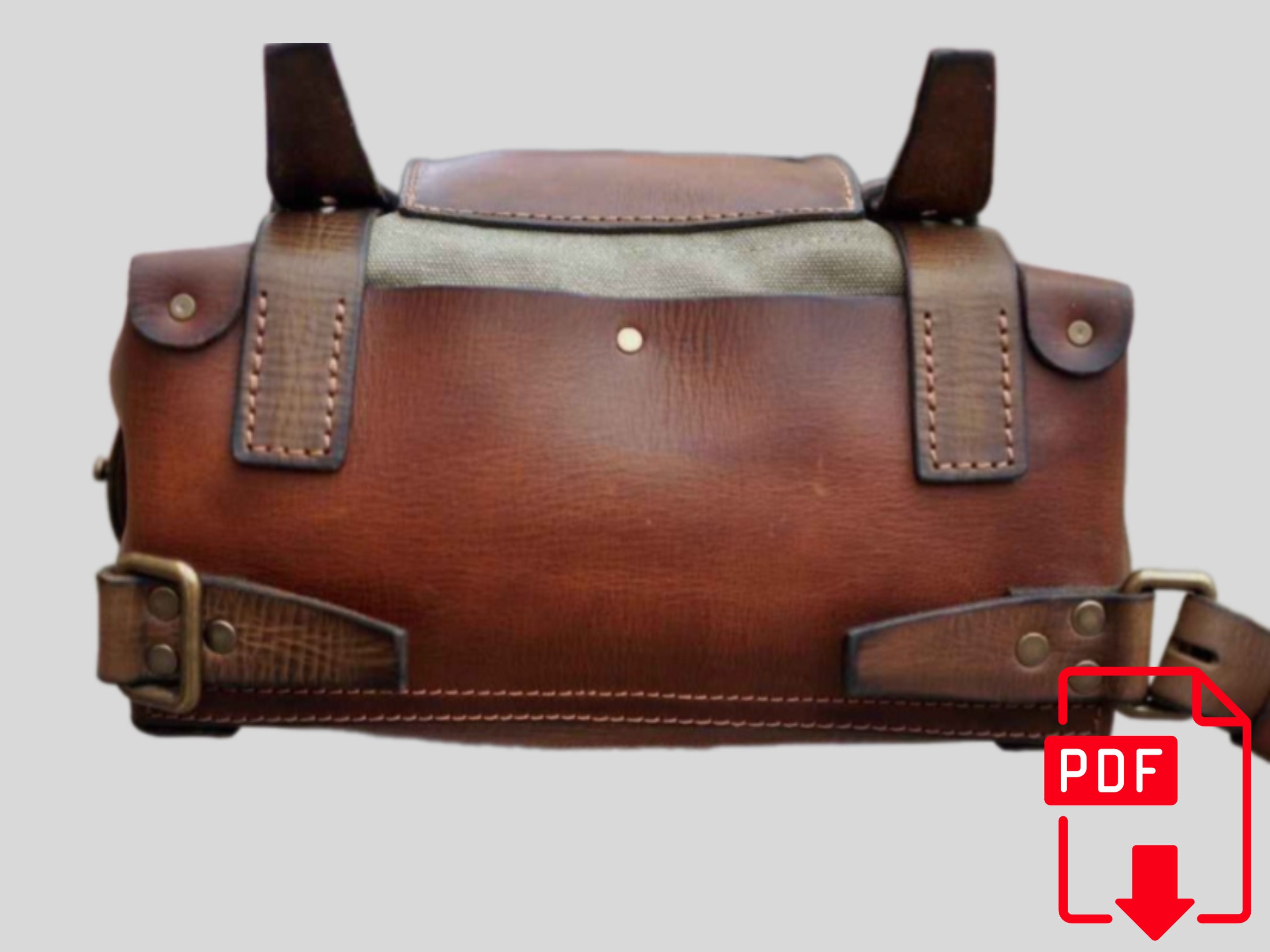 Leather Bag Pattern Pdf, Backpack Pattern Pdf, Backpack Leather Bag Pattern, Backpack Pattern ...