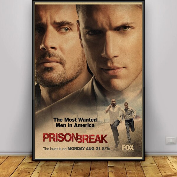Prison Break Poster Wentworth Miller - Etsy