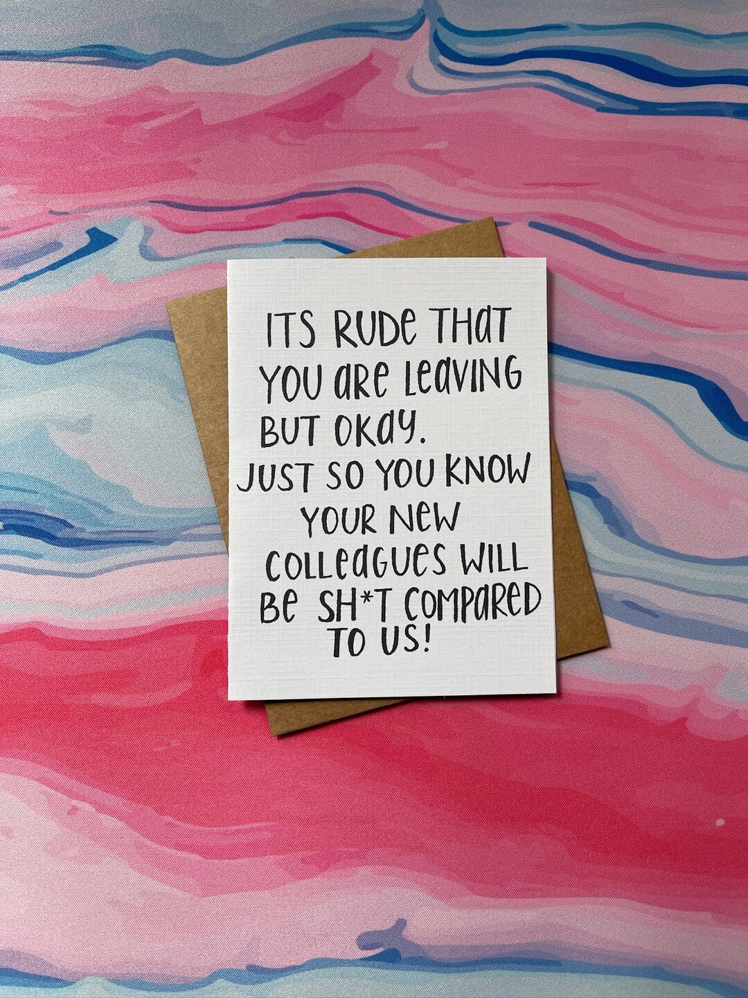 Farewell Its Rude That You Are Leaving ... - Etsy