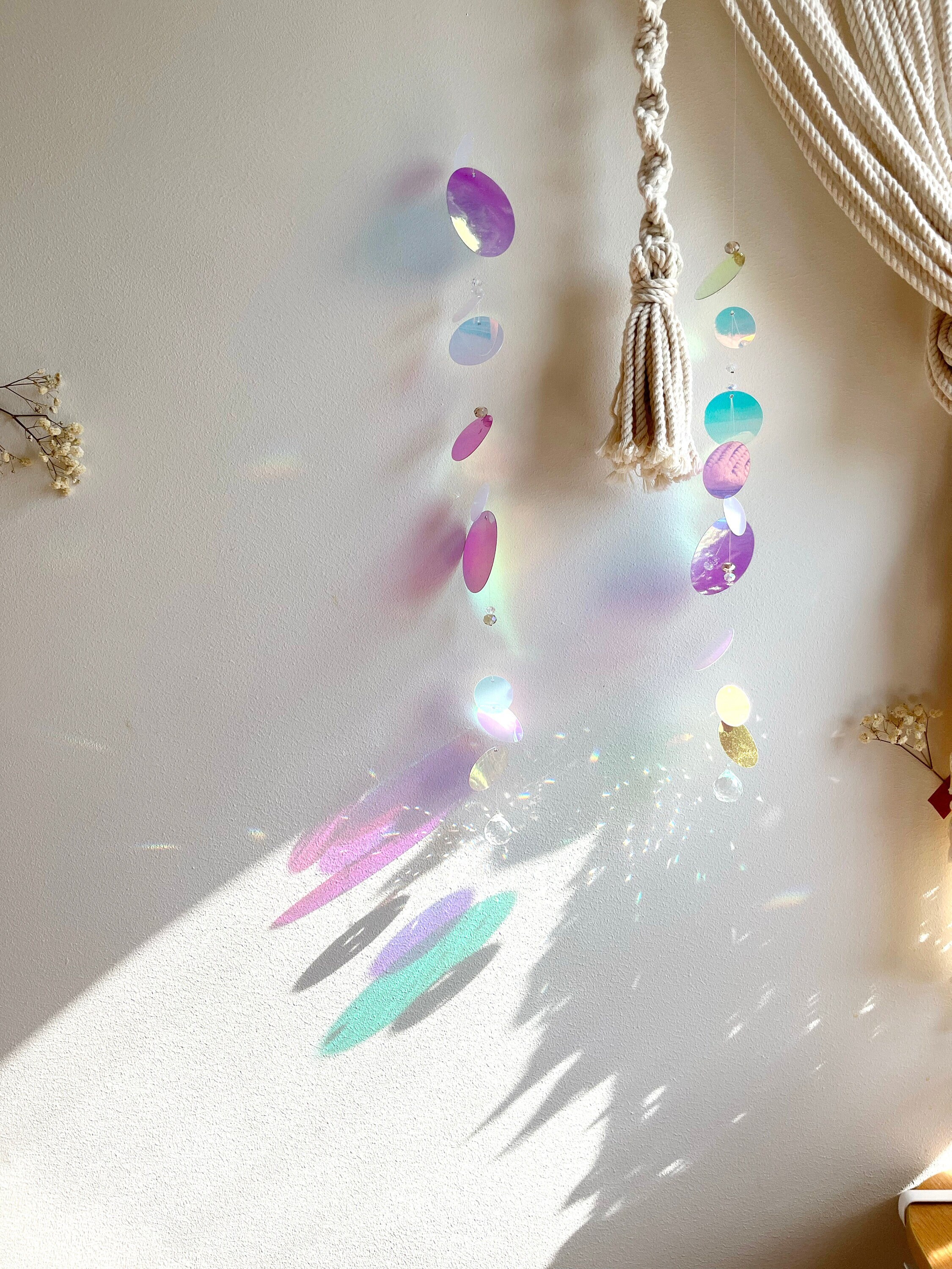 Spangle Suncatcher Crystal Beads Wall Hanging Home Decor Sun Catcher - Etsy