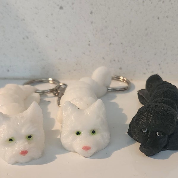 Dog Keychain - Etsy