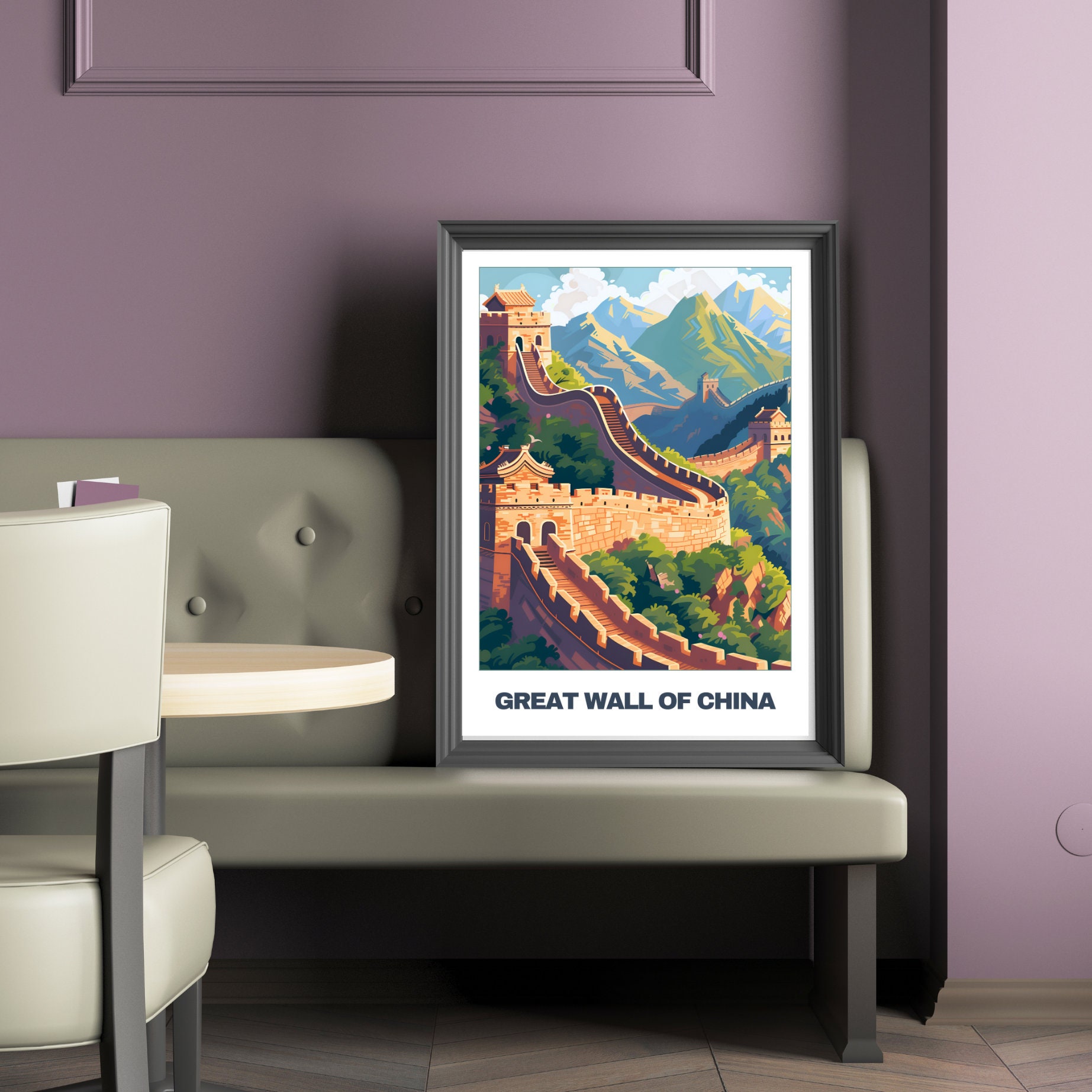 Great Wall of China Travel Printable Poster - China Travel Poster ...