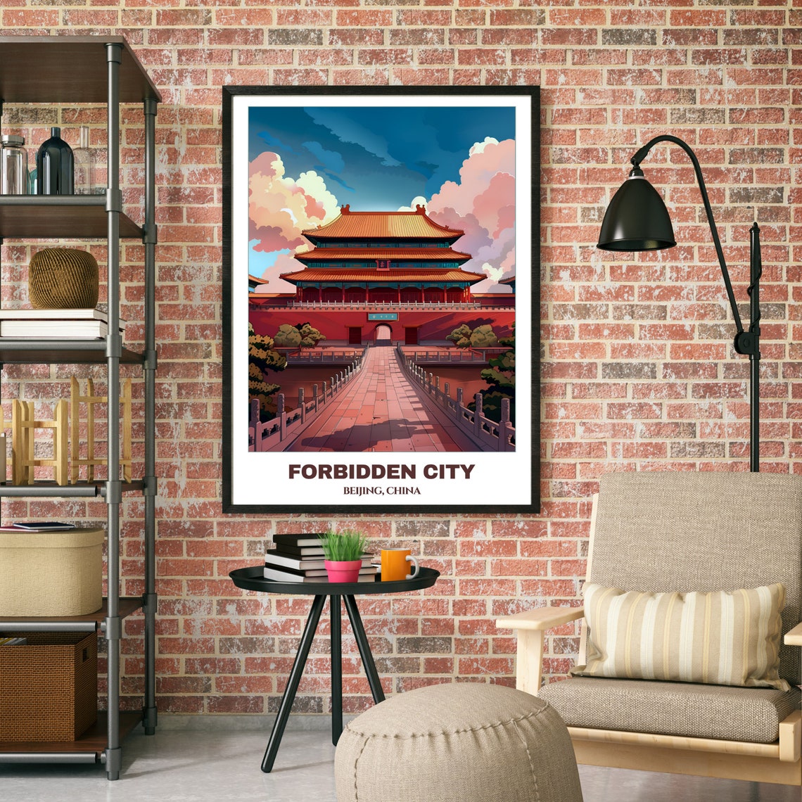 Forbidden City Travel Printable Poster - China Travel Poster -forbidden ...