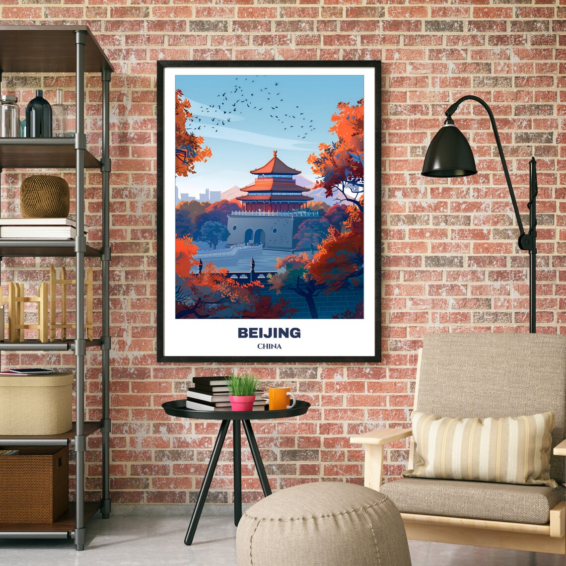 Beijing Travel Printable Poster - China Travel Poster - Beijing ...