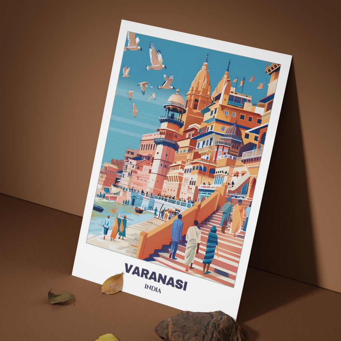 Varanasi Travel Printable Poster - India Travel Poster -varanasi ...