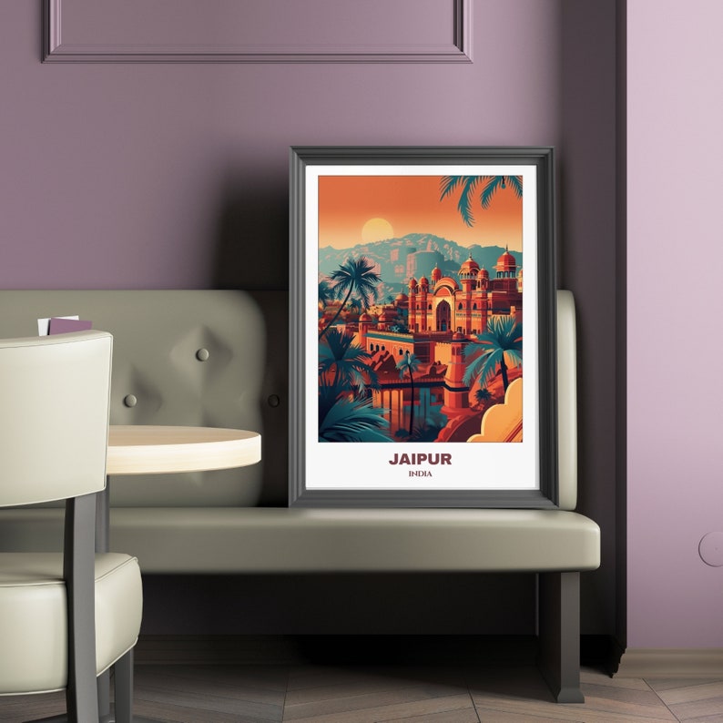 Jaipur Travel Printable Poster - India Travel Poster -cityscape ...