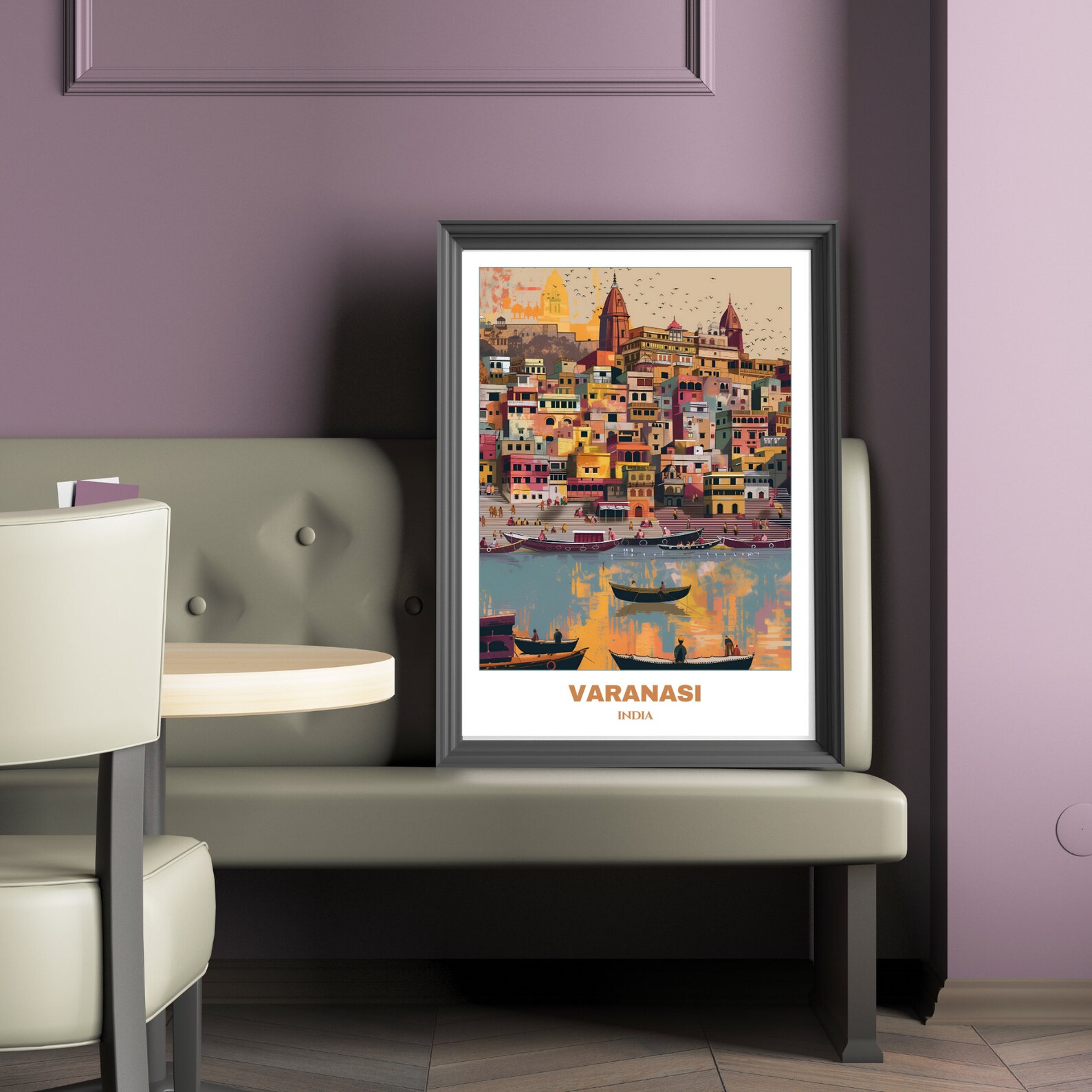Varanasi Travel Printable Poster - India Travel Poster -varanasi ...