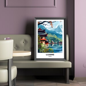 Lijiang Printable Travel Poster - China Travel Poster - Insta Download ...