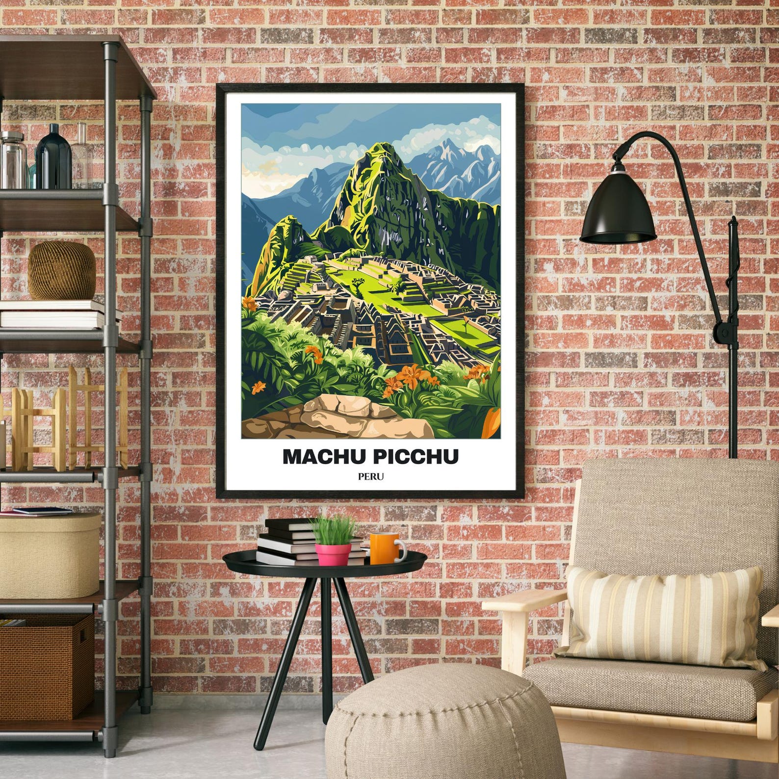 Machu Picchu Travel Printable Poster - Peru Travel Poster -citycape ...