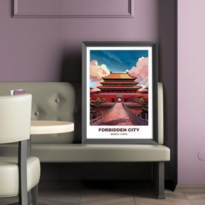 Forbidden City Travel Printable Poster - China Travel Poster -forbidden ...
