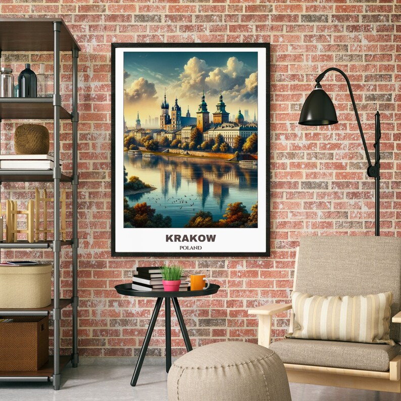 KRAKOW Travel Printable Poster - Poland -travel Poster - Krakow ...