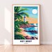 Key West Printable Travel Poster - Florida Travel Poster - Digital ...