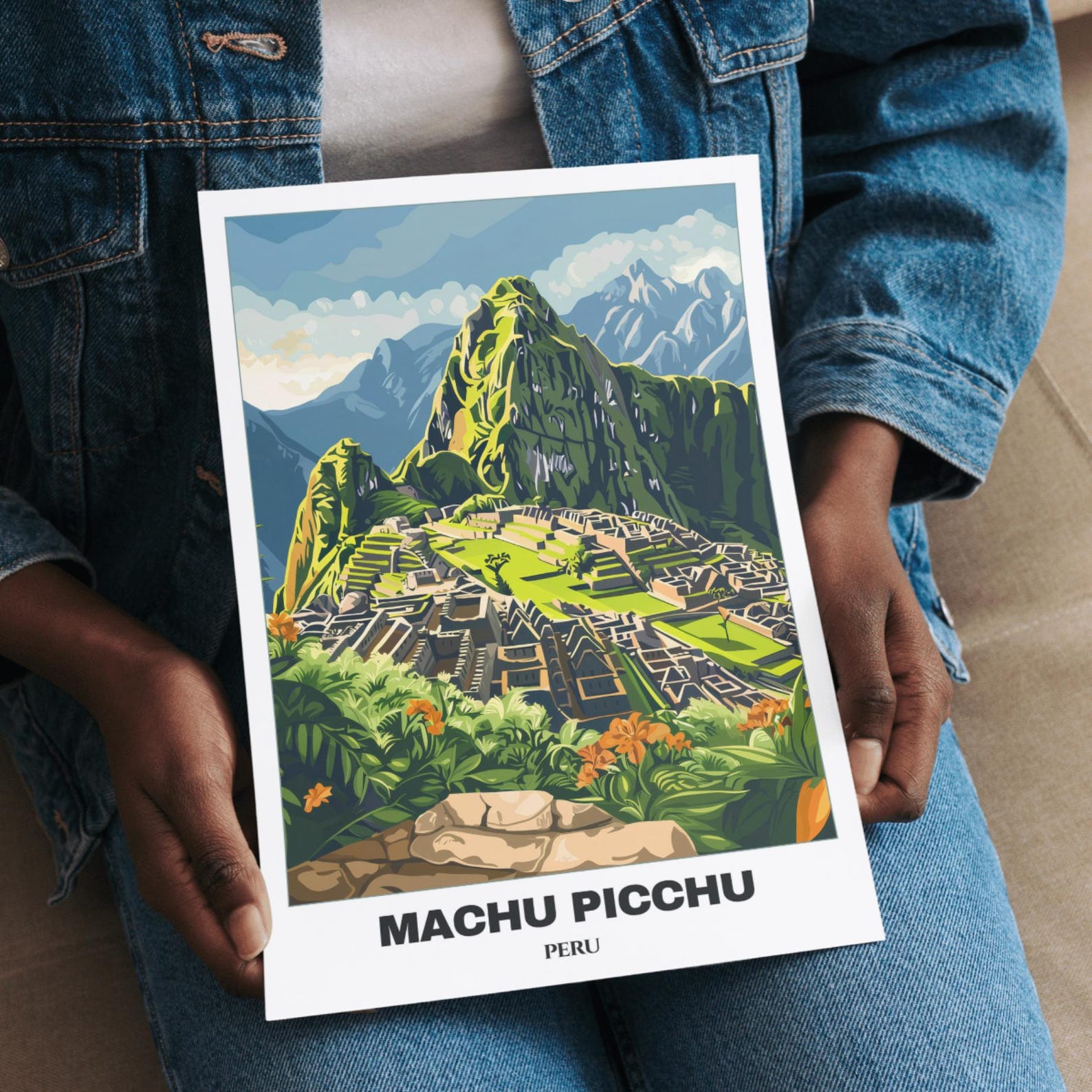 Machu Picchu Travel Printable Poster - Peru Travel Poster -citycape ...