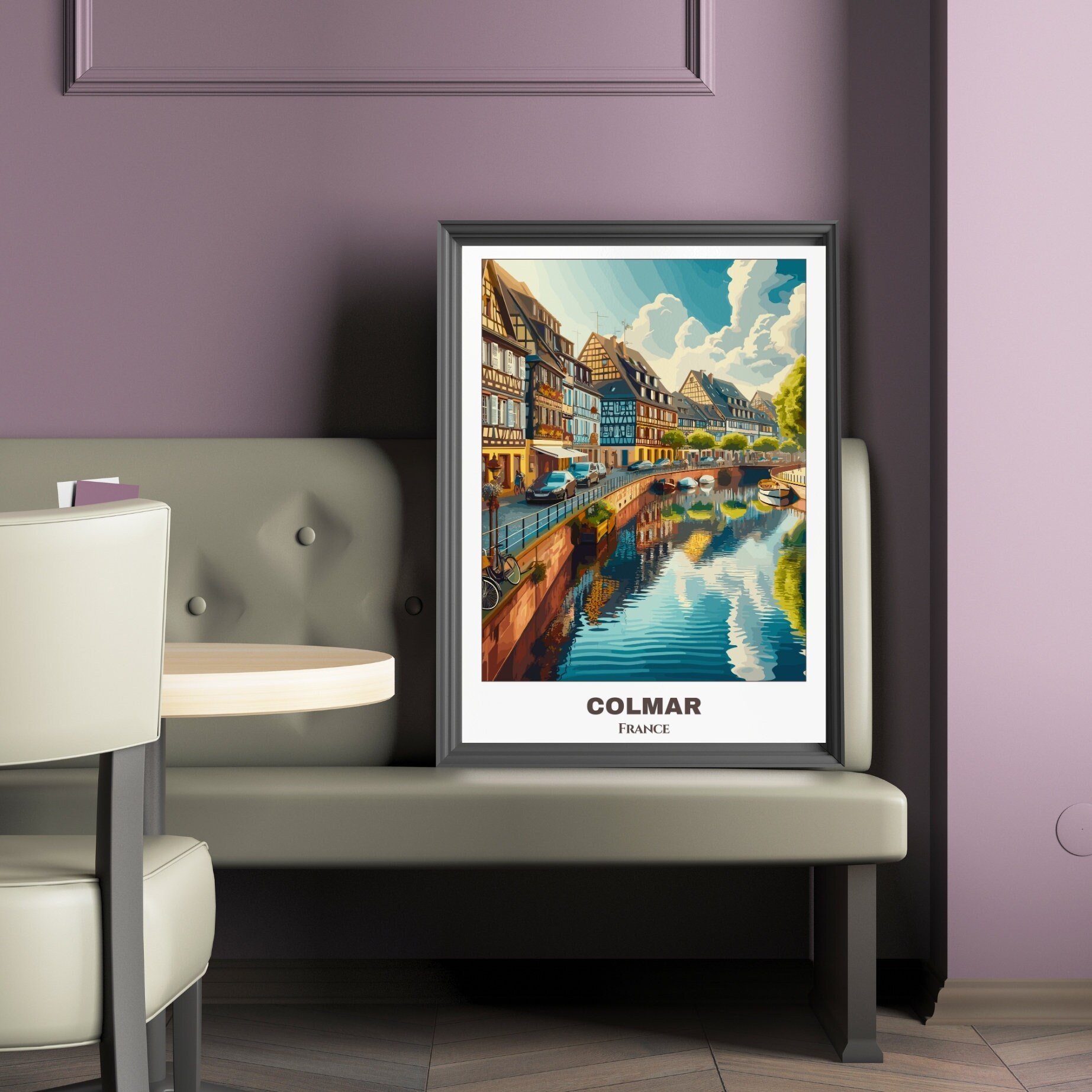 COLMAR Travel Printable Poster france Travel Poster colmar Painting ...