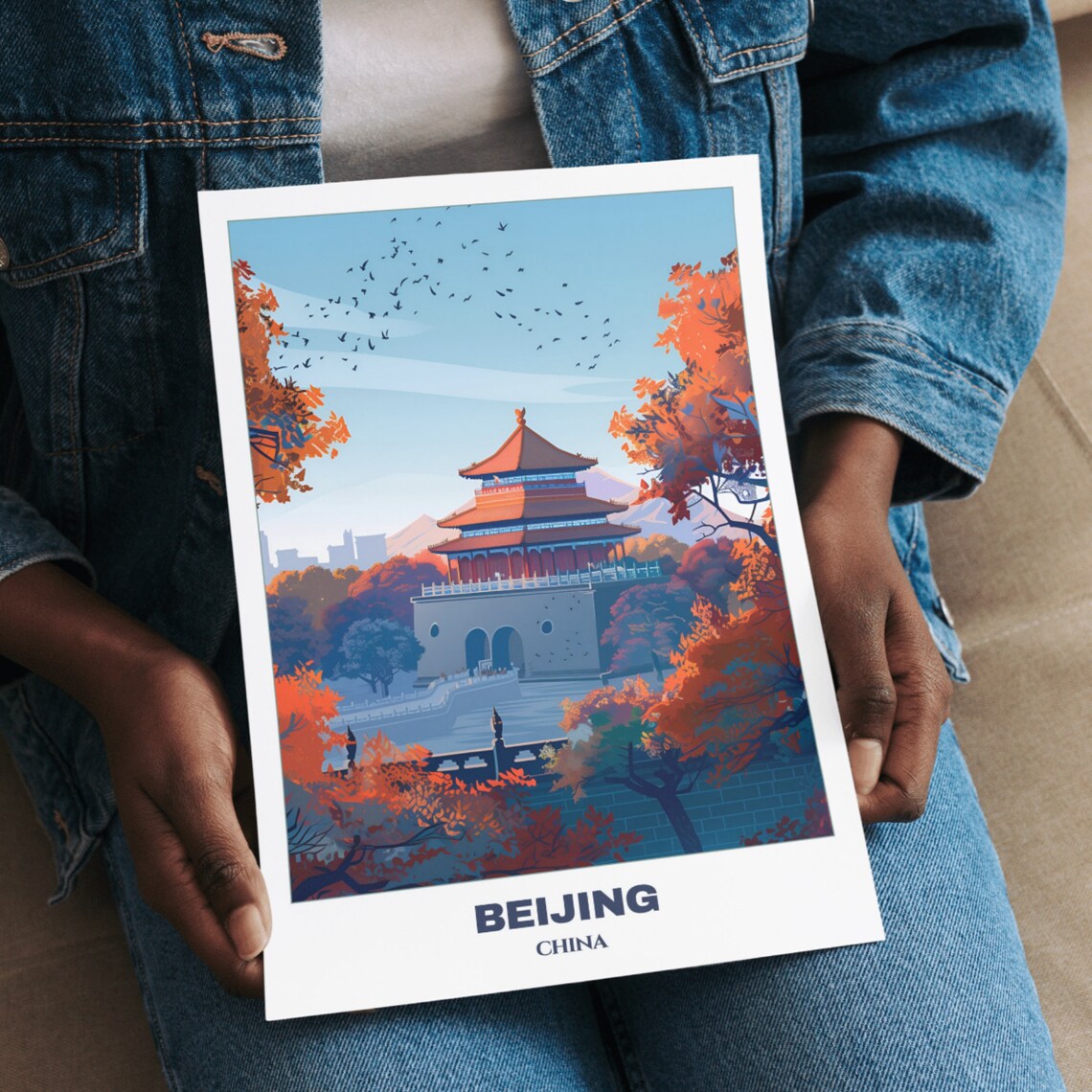 Beijing Travel Printable Poster - China Travel Poster - Beijing ...