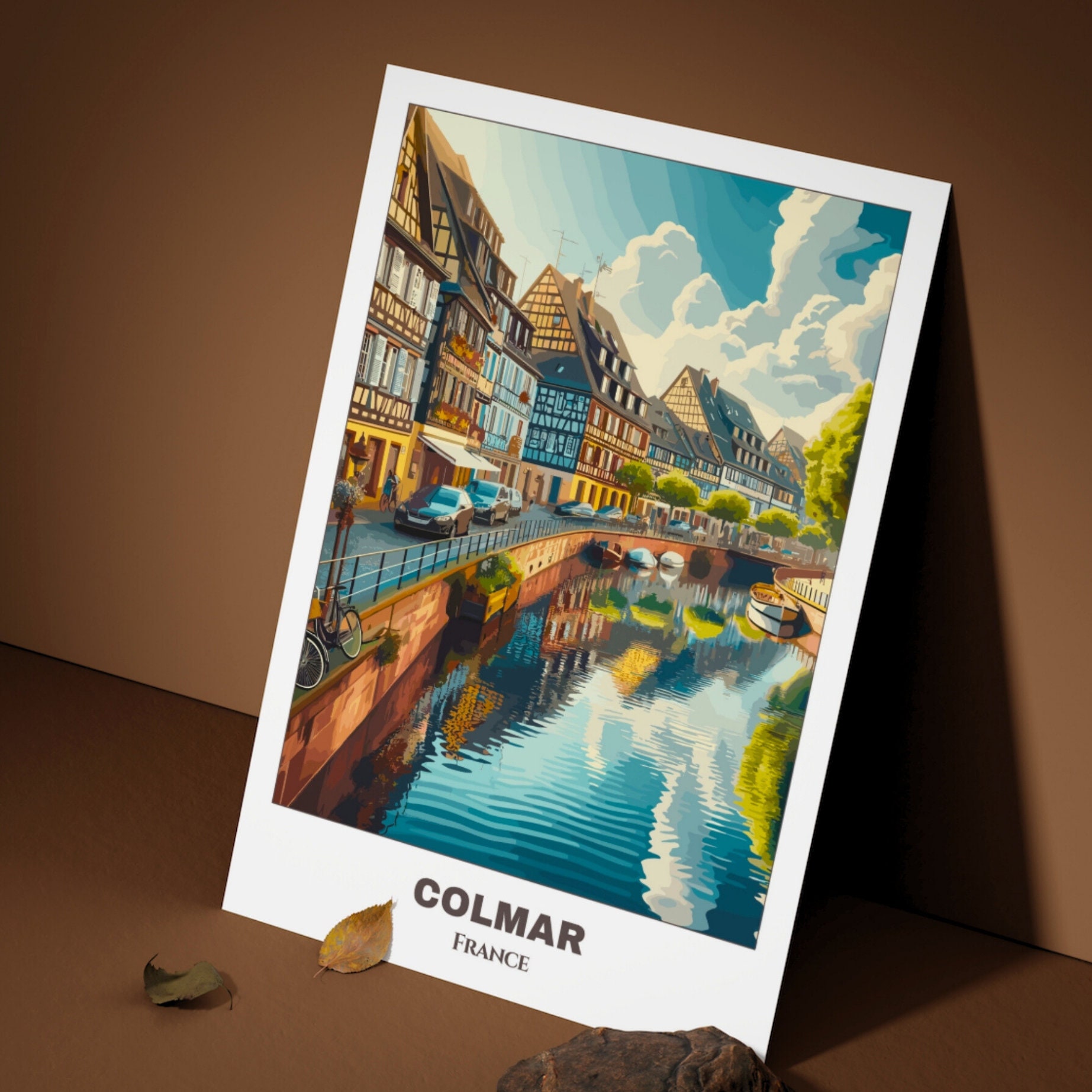COLMAR Travel Printable Poster france Travel Poster colmar Painting ...