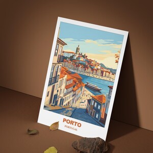 Porto Travel Printable Poster - Portugal Travel Poster - Citycape ...