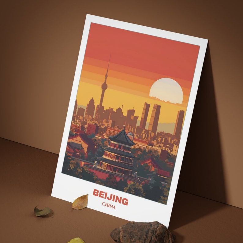 Beijing Travel Printable Poster - China Travel Poster - Beijing ...
