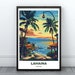 Lahaina Printable Travel Poster - Hawaii Travel Poster -citycape ...