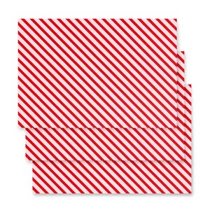 Wrapping Paper: Classic Christmas Red and Pink Striped | Gift Wrap ...