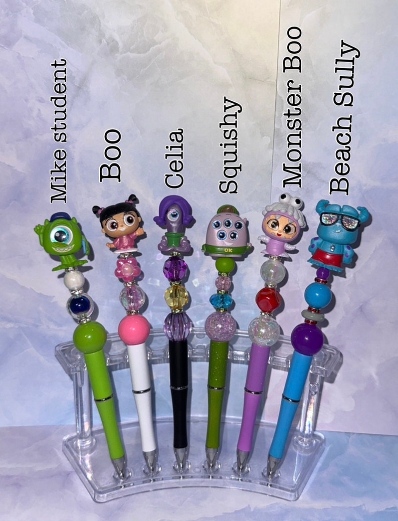 Monsters Inc / Monsters University Themed Pens With Disney Doorables - Etsy
