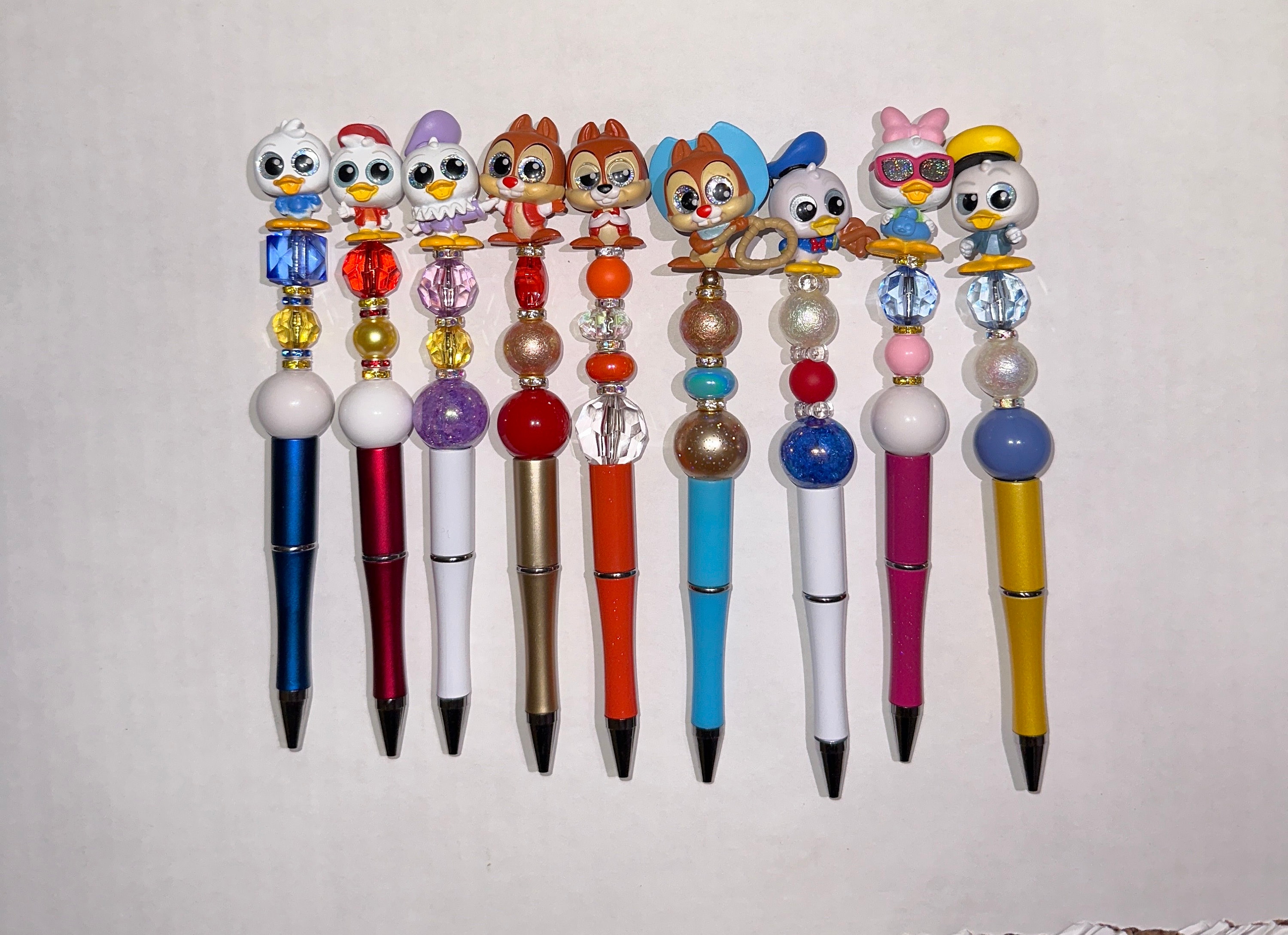 Donald Duck and Friends Themed Pens With Disney Doorables - Etsy