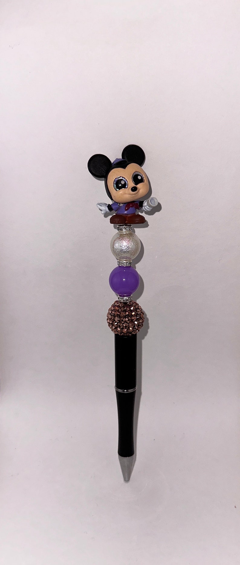 Mickey Mouse and Minnie Mouse Themed Pens With Disney Doorables - Etsy
