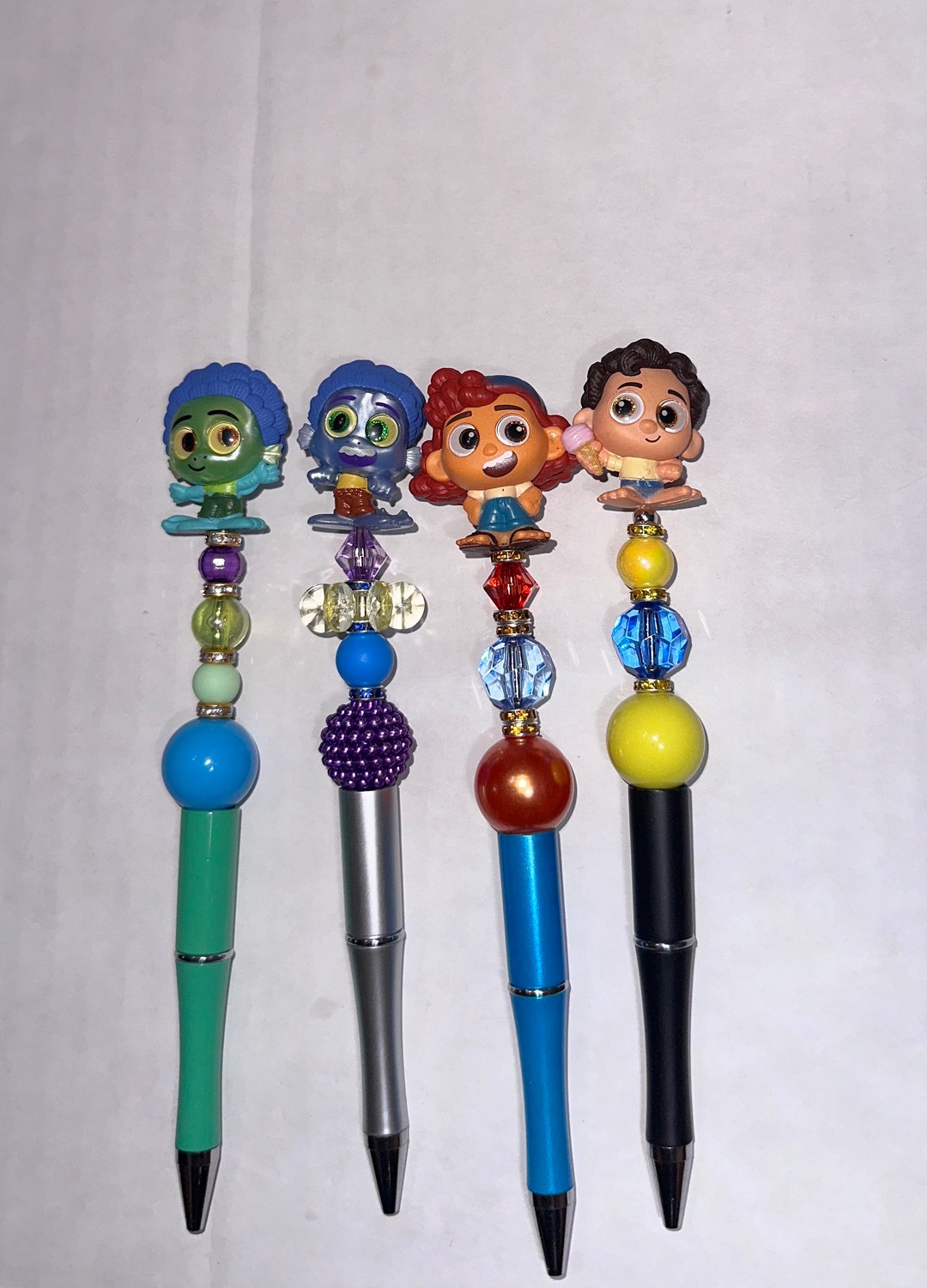 Luca Themed Pens With Disney Doorables - Etsy