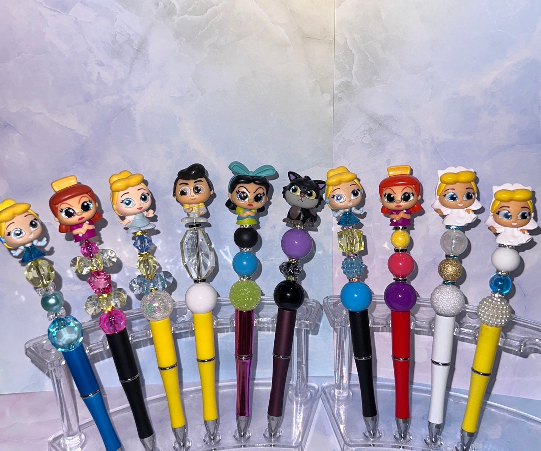 Cinderella Themed Pens With Disney Doorables - Etsy
