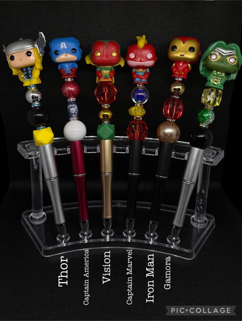 Marvel Themed Pens - Etsy