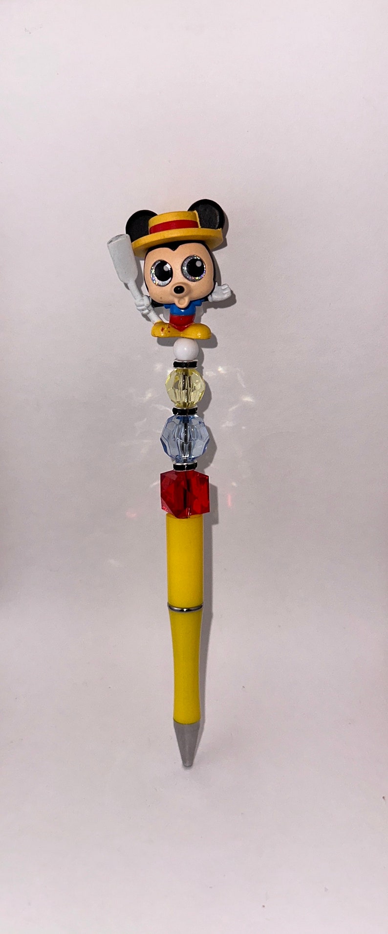 Mickey Mouse and Minnie Mouse Themed Pens With Disney Doorables - Etsy
