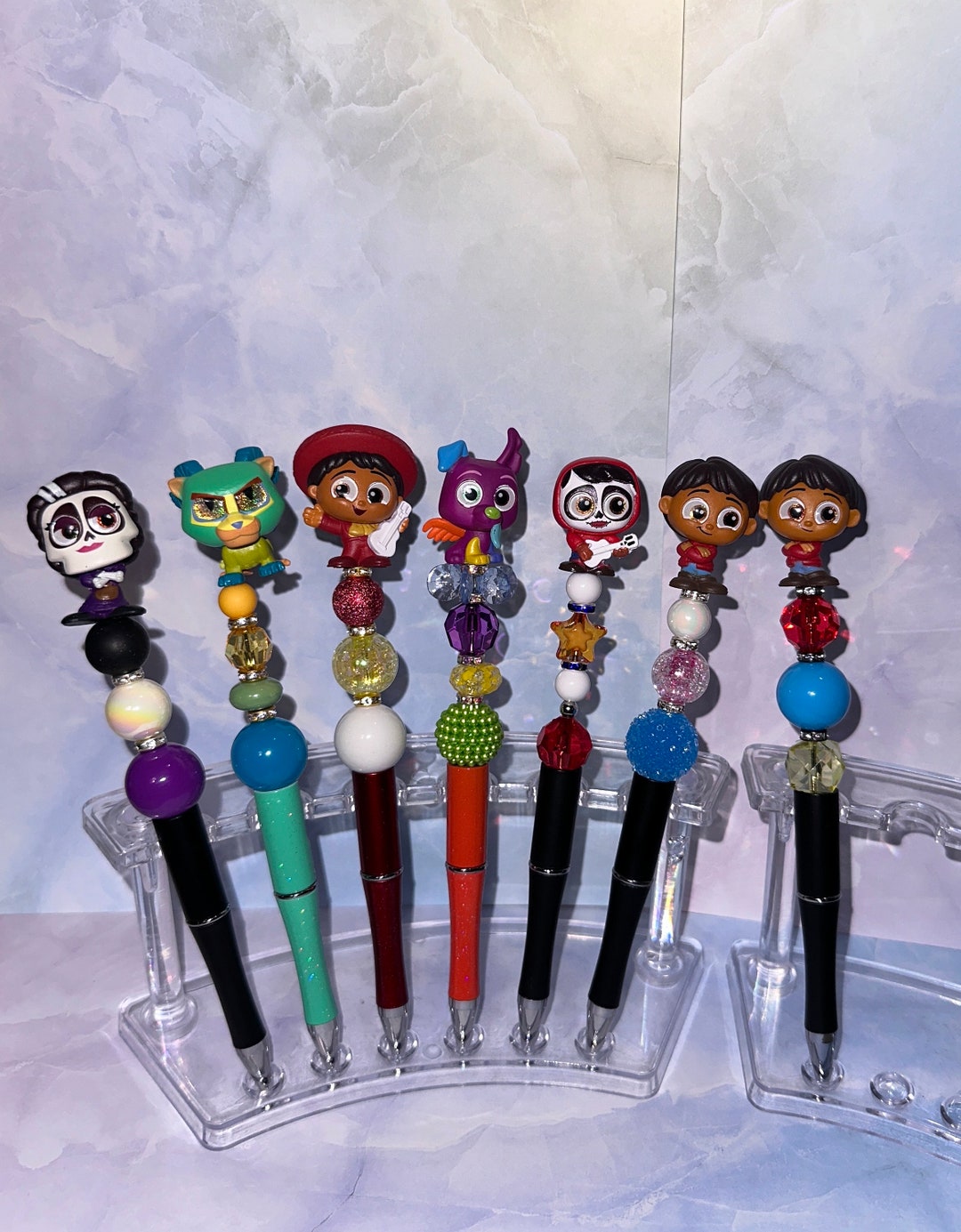 COCO Themed Pens With Disney Doorables - Etsy
