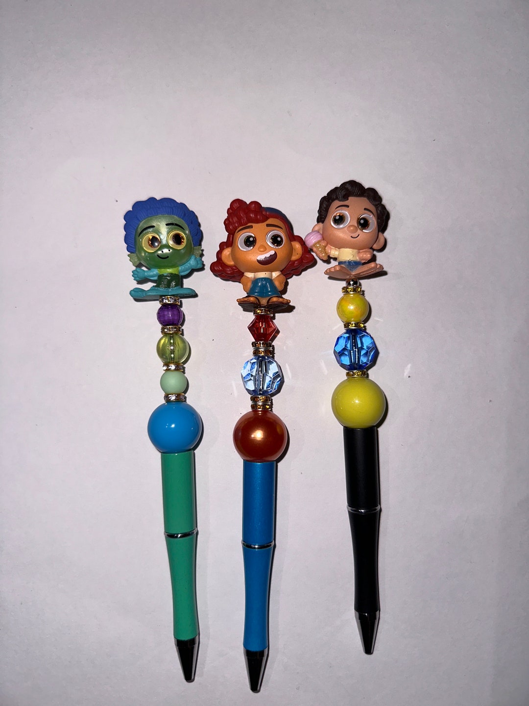 Luca Themed Pens With Disney Doorables - Etsy
