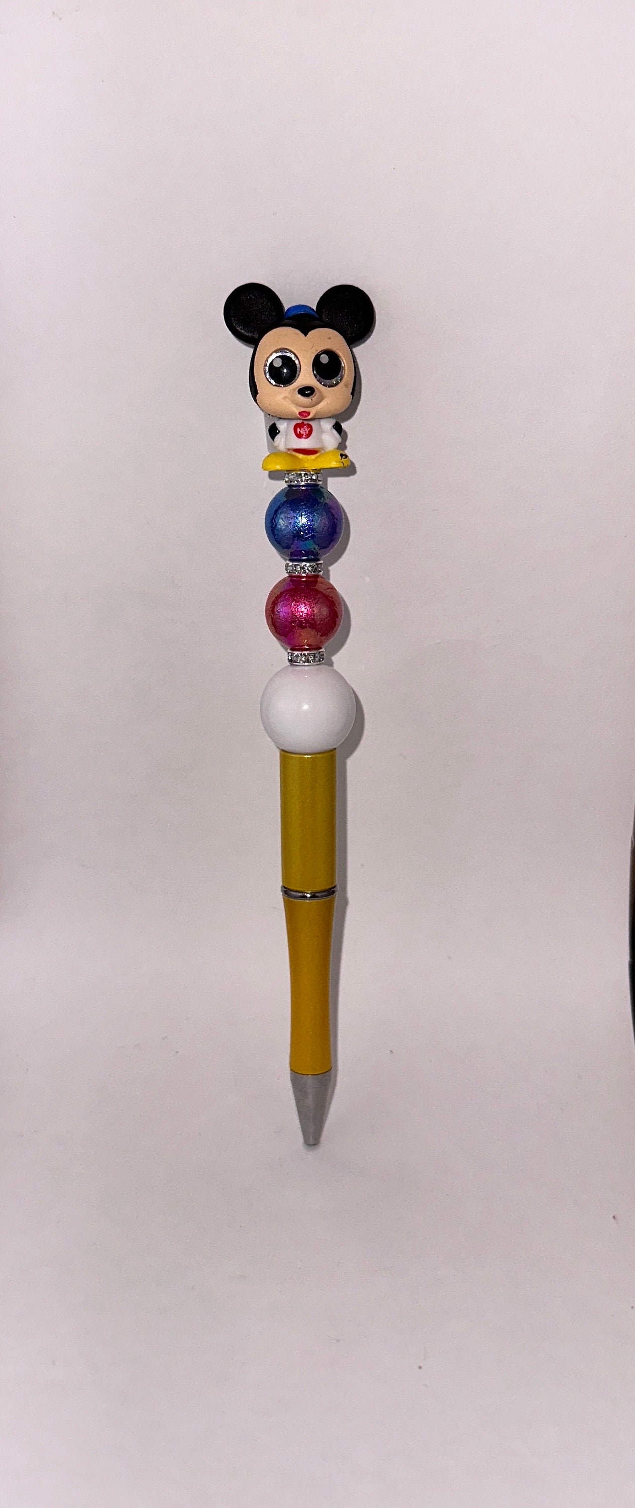 Mickey Mouse and Minnie Mouse Themed Pens With Disney Doorables - Etsy