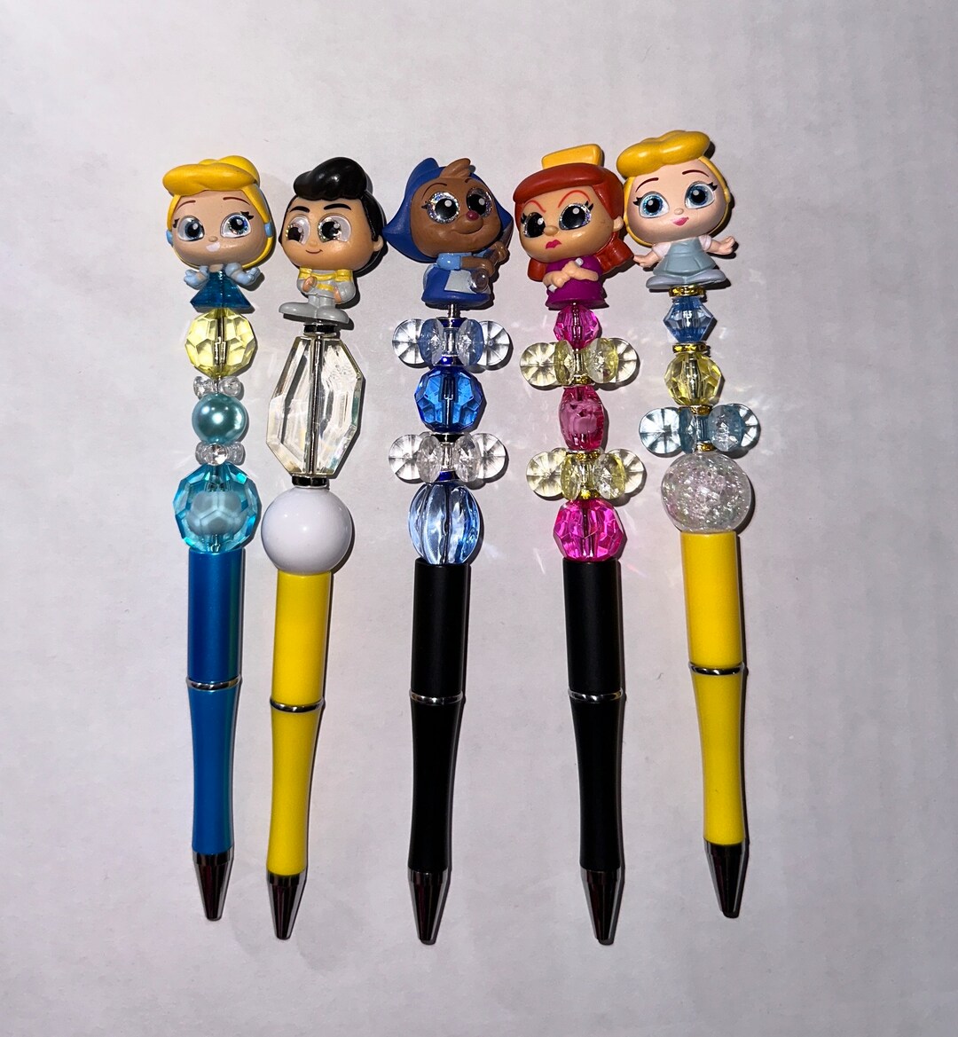 Cinderella Themed Pens With Disney Doorables - Etsy