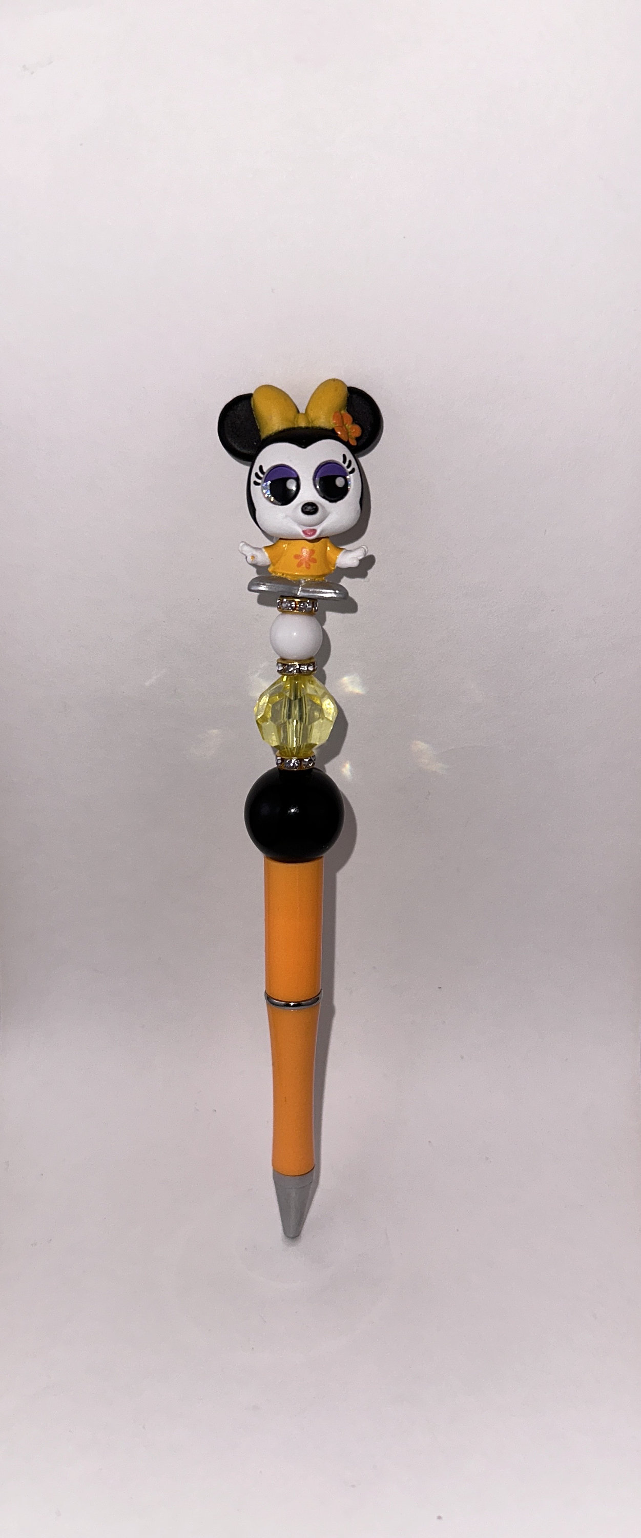 Mickey Mouse and Minnie Mouse Themed Pens With Disney Doorables - Etsy
