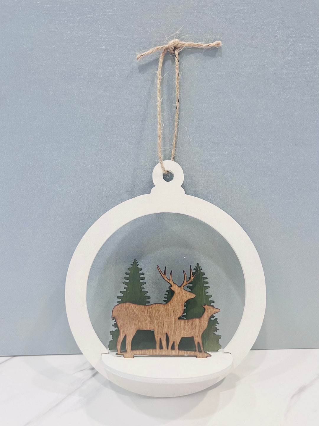 Winter Wonderland Ornament - Etsy