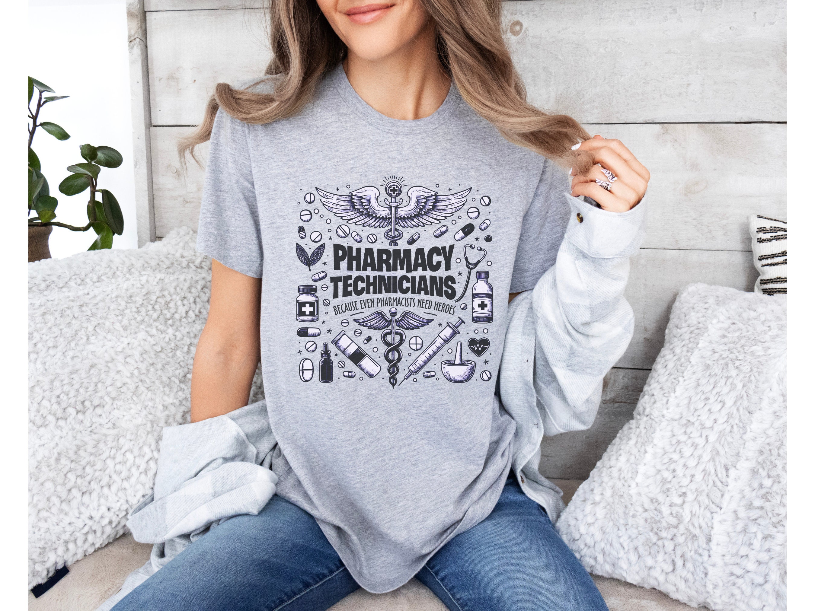 Pharmacy Tech Gift Shirt, Pharmacy Technician Tshirt, Pharmacy Shirt ...