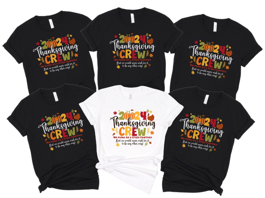 Pharmacy Tech Thanksgiving 2024 Matching Group Shirt, Custom Pharmacy ...