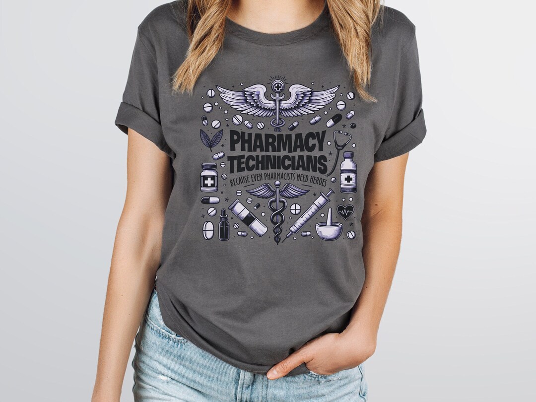 Pharmacy Tech Gift Shirt, Pharmacy Technician Tshirt, Pharmacy Shirt ...