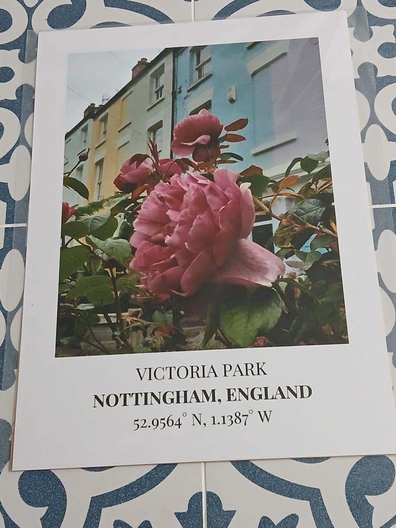 Wall Decor Photo Print of Victoria Park Nottingham England Park Spring ...
