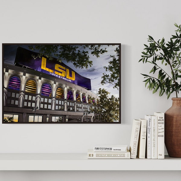Lsu Football Wall Art - Etsy