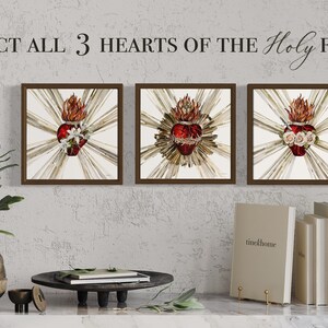 Chaste Heart of St. Joseph Art Print: Catholic Holy Family Painting - Etsy