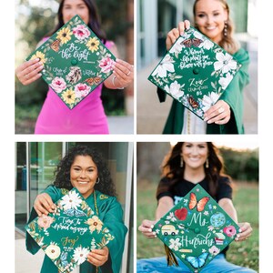 CUSTOM Graduation Cap Topper — Hand Painted Grad Cap Topper | Grad Gift ...