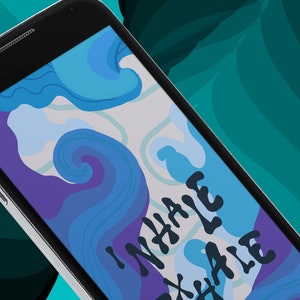 INHALE EXHALE Phone Background, Motivational, Inspirational and ...