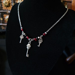 Skeleton Key Necklace - Etsy