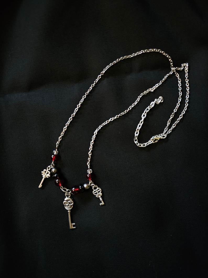 Skeleton Key Necklace - Etsy