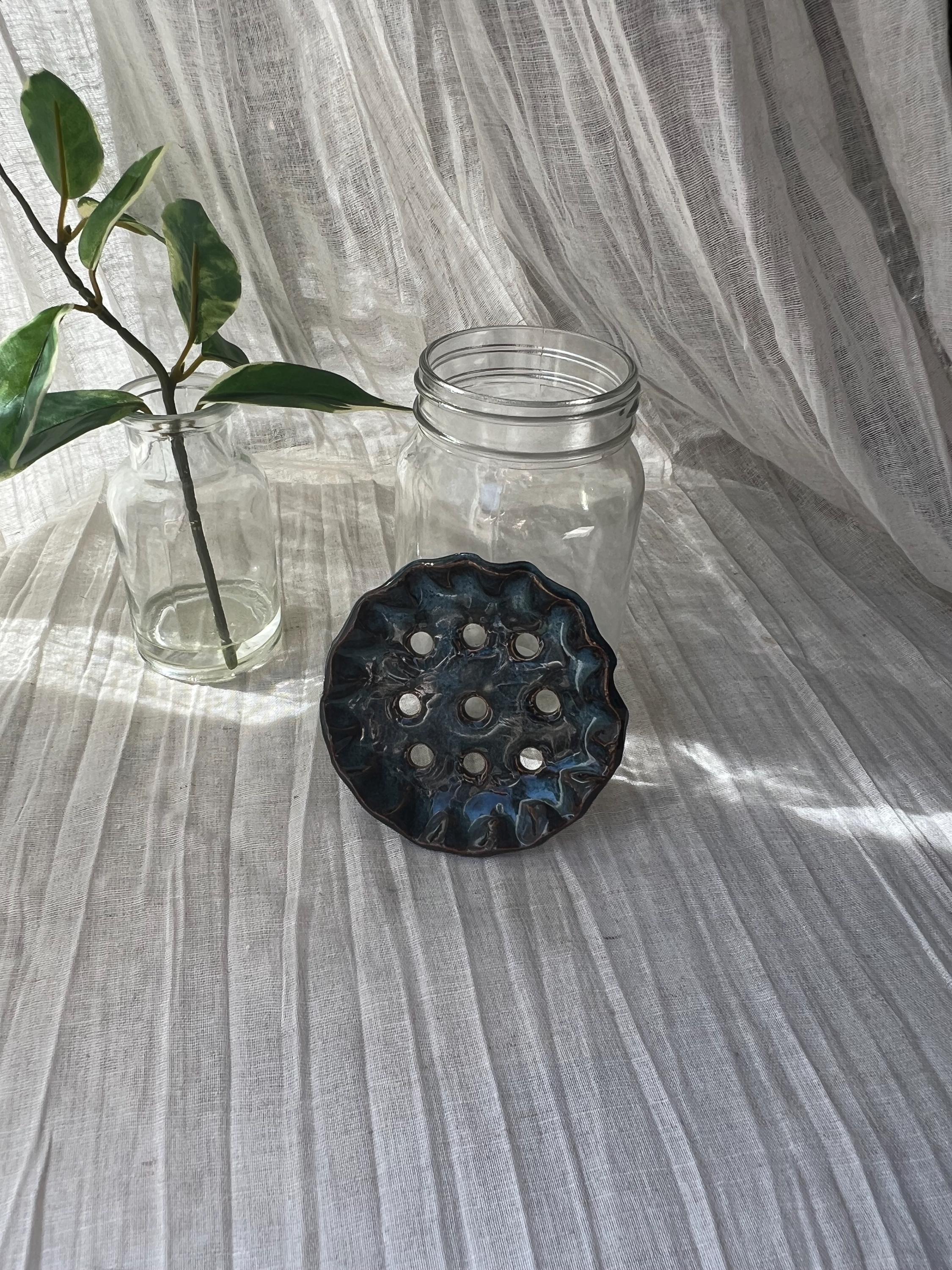 Ceramic Flower Frog - Etsy