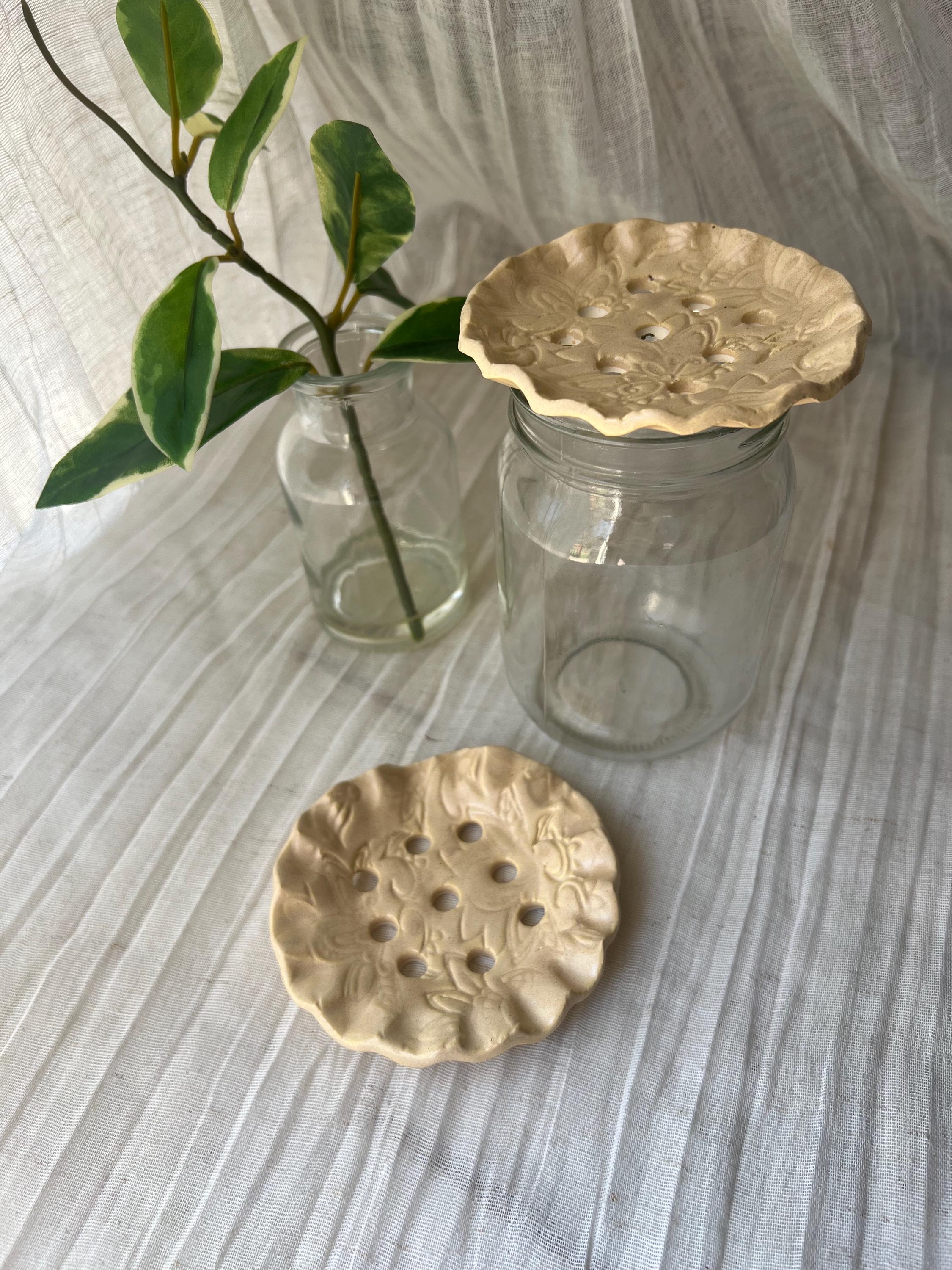 Ceramic Flower Frog - Etsy